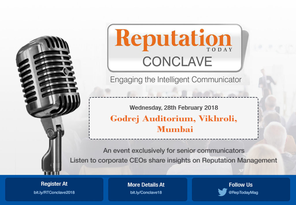 Conclave Ad for magazine - Reputation Today