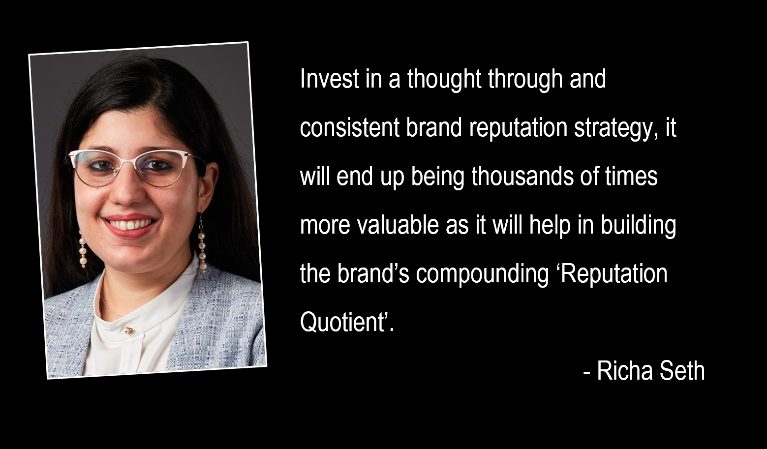 India Inc. building a compounding Reputation Quotient - Reputation Today