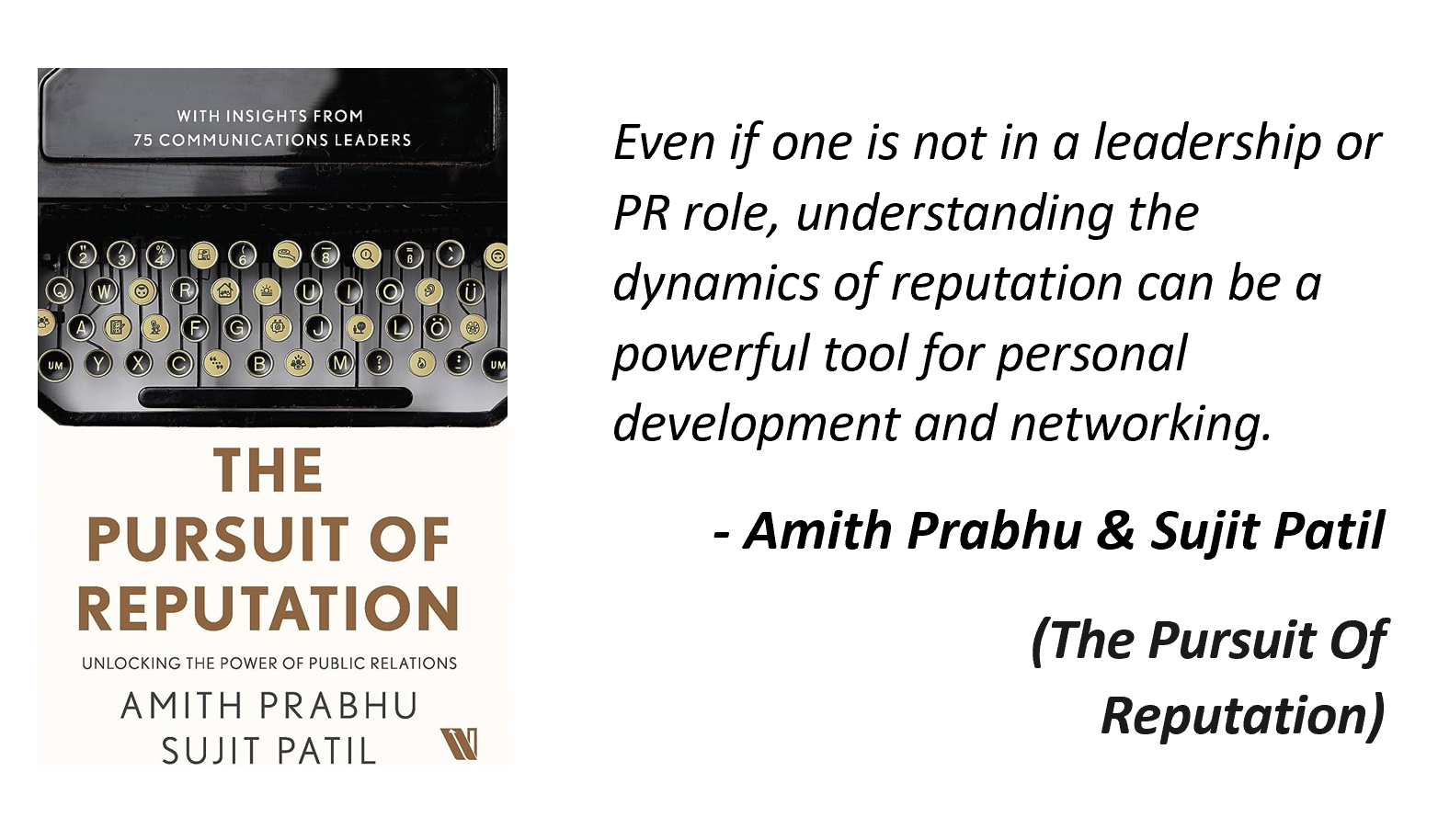 The Pursuit of Reputation - Reputation Today